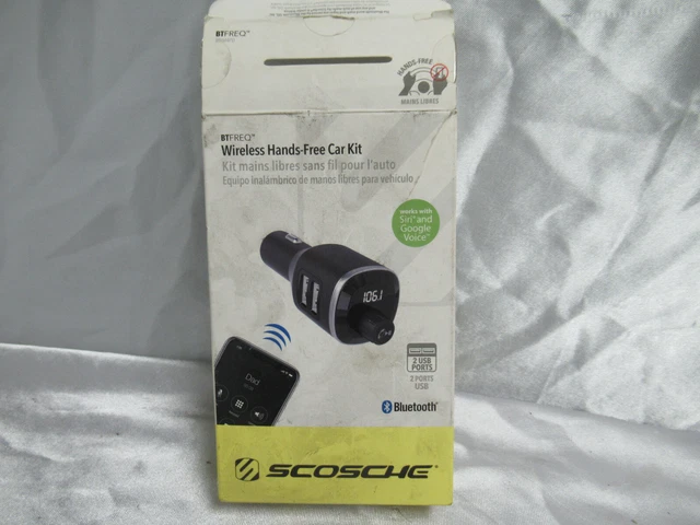 SCOSCHE BTFREQ WIRELESS Hands-Free Car Kit BTFM4D $14.99 - PicClick