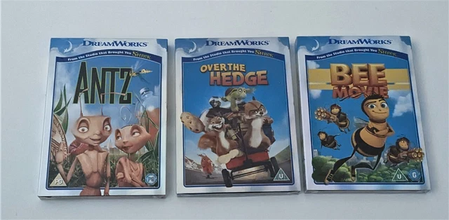 DREAMWORKS 3 X DVDs Bee Movie Antz and Over The Hedge Brand New and Sealed £8.99 - PicClick UK