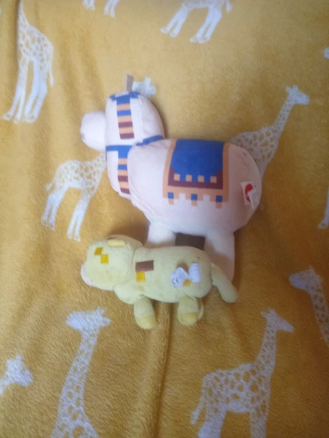 MINECRAFT LAMA AND Ocelot Soft Toys Teddy Plushie £6.03 - PicClick UK