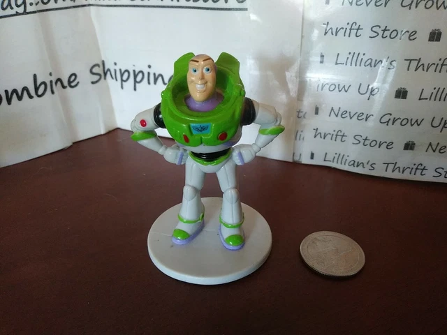 Disneys Toy Story 3 Buzz Lightyear Pvc Character Figurine Cake Topper