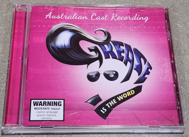 GREASE - Australian Cast Recording - Cd $12.00 - PicClick AU