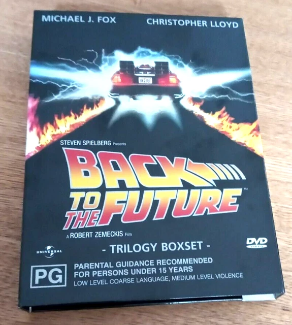 BACK TO THE Future Trilogy (Box Set) (DVD2002) Michael J.Fox ...