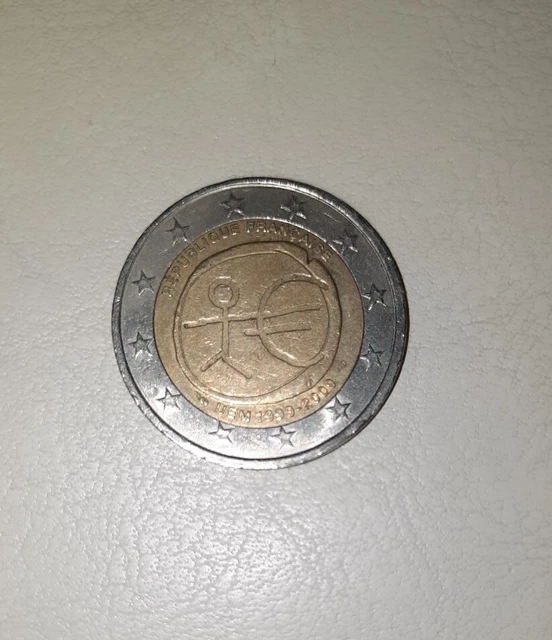 MONETA RARA DA 2 euro con omino stilizzato Bundesrepublik Deutschland ...