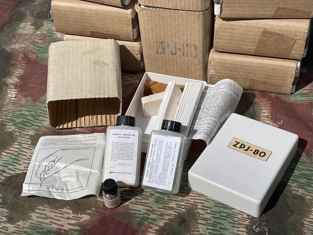 RARE COLD WAR Czech Army Civil Defence Zpj-80 Nbc Personal ...