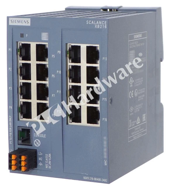 CONMUTADOR ETHERNET SIEMENS 6GK5216-0BA00-2AB2 6GK5 216-0BA00-2AB2 ...