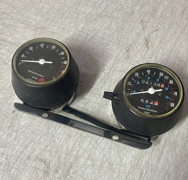 TACHIMETRO HARLEY DAVIDSON AMF Tachimetro Speedo IRONHEAD FXR FXRS ...