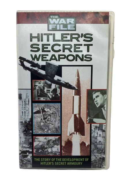 HITLERS SECRET WEAPONS VHS THE WAR FILE £0.99 - PicClick UK