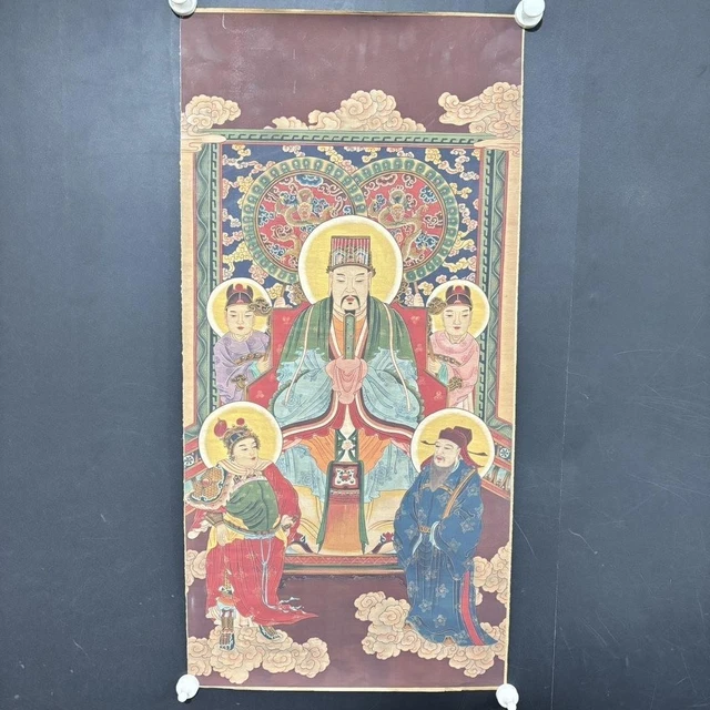 CARTA PERGAMENA MUCCA, imperatore di giada (immagine tradizionale del ...