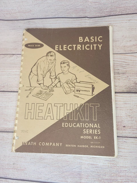 HEATHKIT EDUCATIONAL SERIES Model EK-1 Basic Electricity 1959 PB £25.81 ...