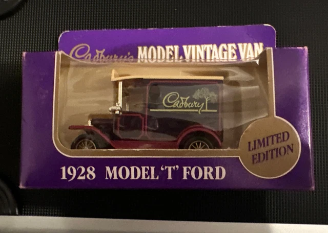 LLEDO LIMITED EDITION Die-cast Cadbury’s Vintage 1928 Ford Model T Van ...