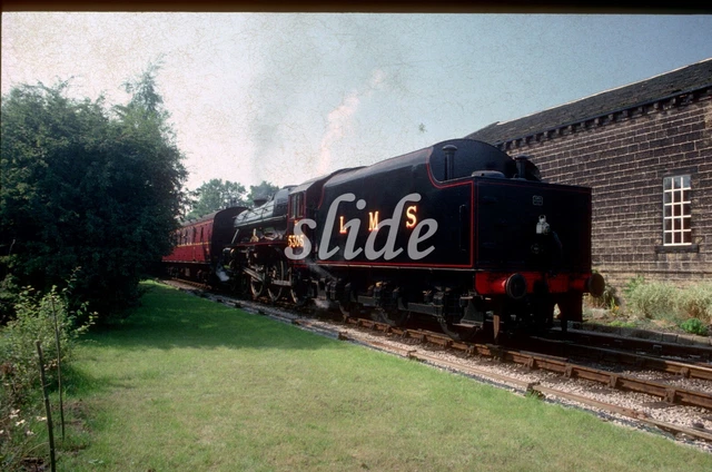 BRITISH RAILWAYS LMS Black 5 Steam Locomotive 45305 Orig Slide ...