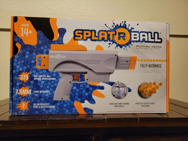 SPLAT-R-BALL FULL AUTO Electric Water Bead Blaster SRB375M Mini Kit USB ...