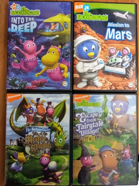 NICKELODEON DVD LOT 3 The Backyardigans Tyrone Unique Tasha Austin ...