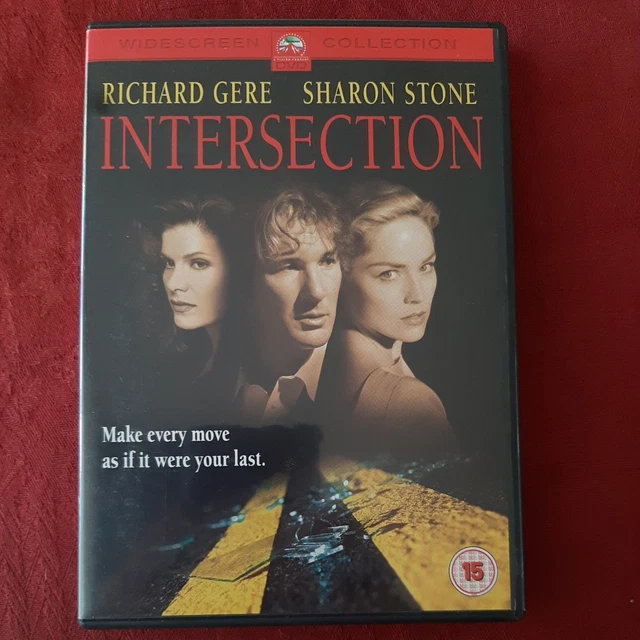 INTERSECTION (DVD) RICHARD Gere, Sharon Stone, Very Good Condition ...