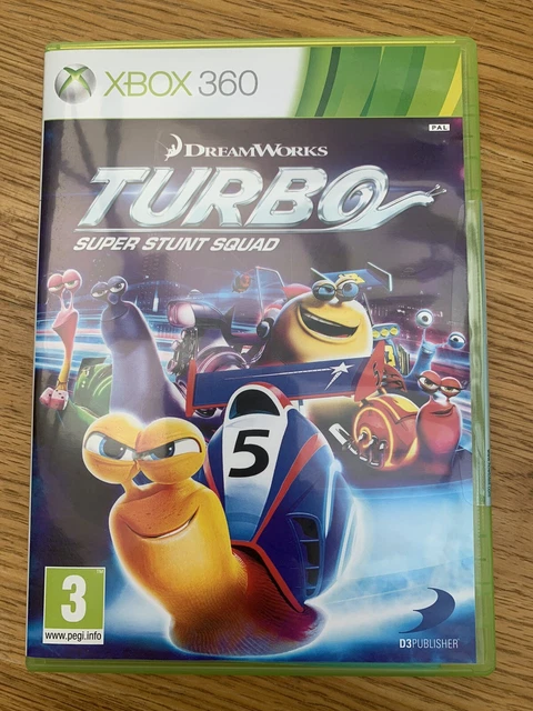 DREAMWORKS TURBO: SUPER Stunt Squad (Microsoft Xbox 360) - BRAND NEW ...