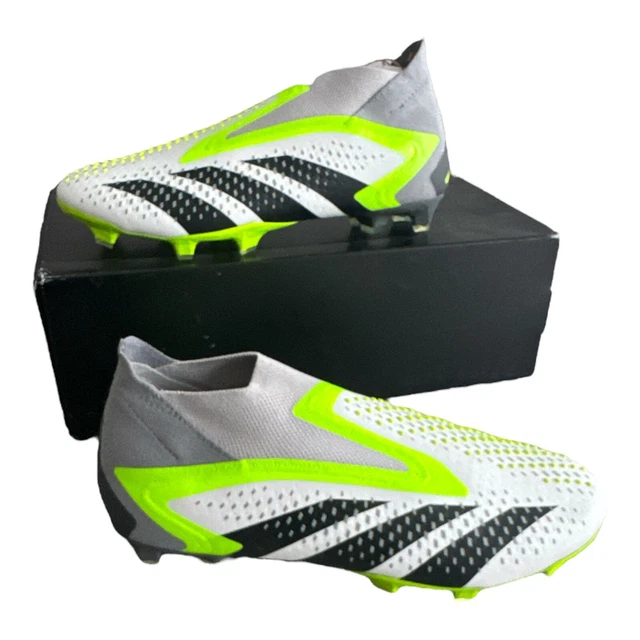 ADIDAS PREDATOR ACCURACY + FG Laceless Football Boots UK Size 9 (GZ2604 ...