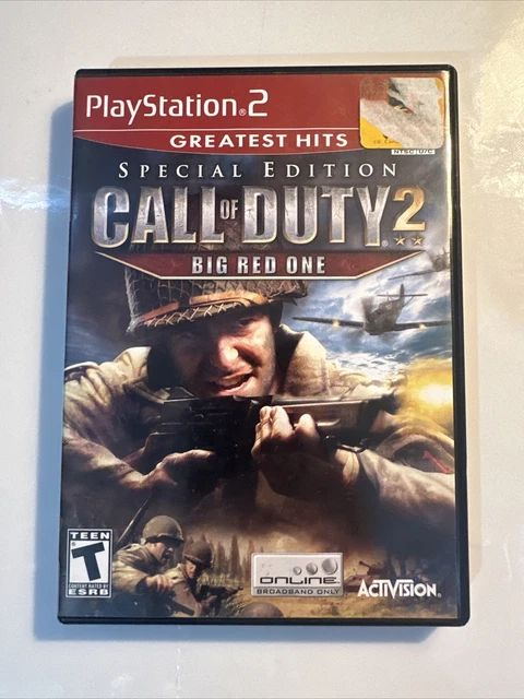 CALL OF DUTY 2: Big Red One (Sony PlayStation 2 PS2, 2005) CIB Complete ...