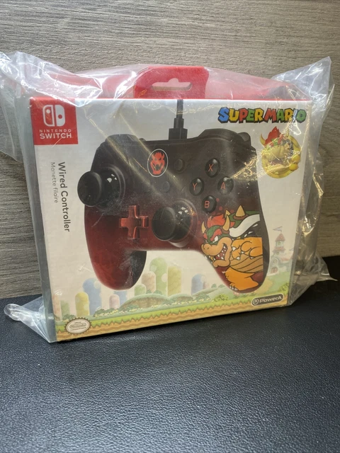 NINTENDO SWITCH CONTROLLER Super Mario Bowser Edition Power A Brand New ...