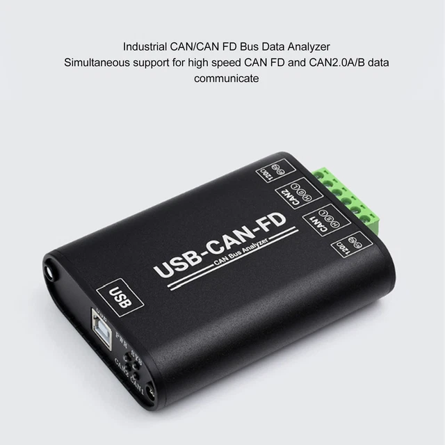 INDUSTRIAL GRADE USB To CAN FD Adapter CAN CAN FD Bus Communicate Interface NEW EUR 97,92 ...