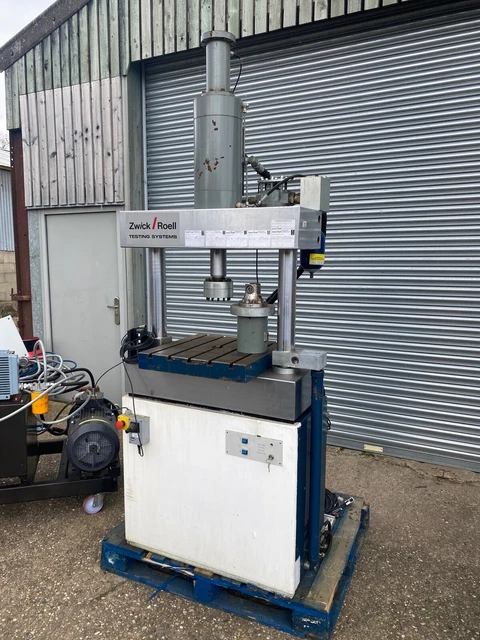 ZWICK ROELL/DARTEC UNIVERSAL Stress Testing Machine + 250 bar hydraulic ...