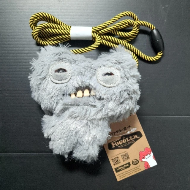 FUGGLER FUNNY UGLY Monster Gray Plush Prize Edition Plush Keychain ...