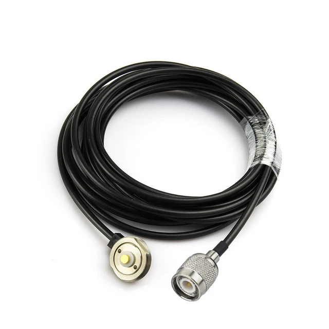 ANTENNA EXTENSION CABLE 5M NMO MOUNT to TNC Male For PDL HPB RADIO GPS ...