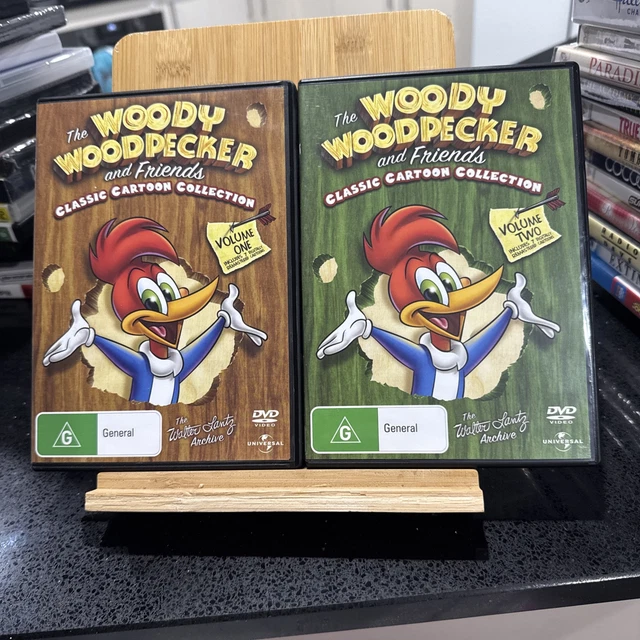 THE WOODY WOODPECKER and Friends Classic Cartoon Collection Volume 1 & 2 Dvd £39.25 - PicClick UK