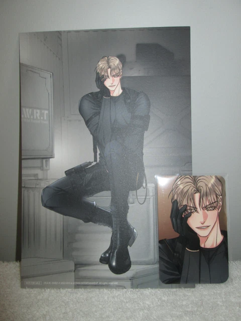 RARE LEZHIN BLACK RABBIT "KICK OFF" ART CARDS Yaoi BL Korean Manhwa $33 ...
