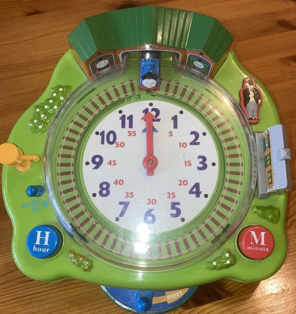 THOMAS THE TANK Engine & Friends Tell The Time Clock Musical Toy 2005 ...