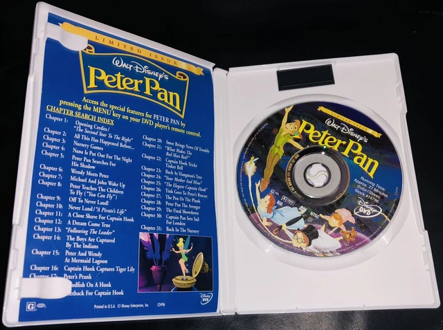 PETER PAN (LIMITED Issue) - DVD - VERY GOOD $4.99 - PicClick CA