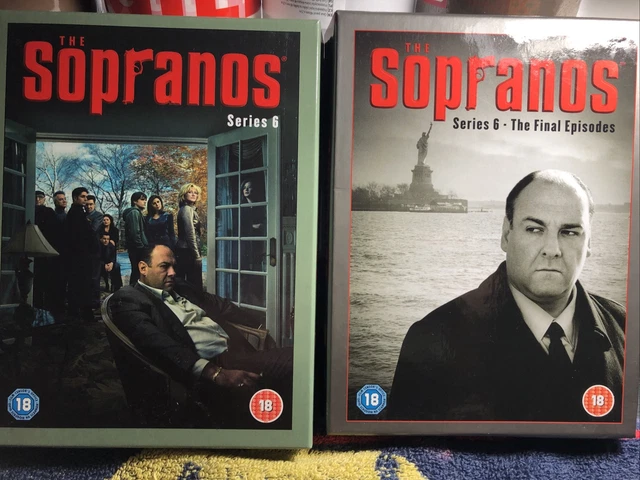 THE SOPRANOS SERIES 6 & The Final Episodes (DVD, 2007) Region 2] Cert ...