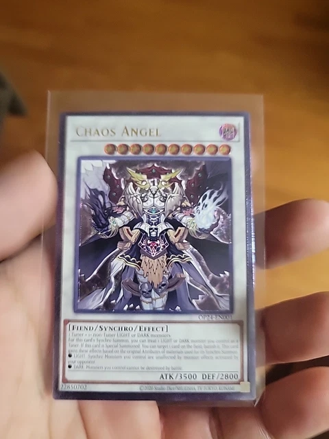 YUGIOH OP24-EN001 CHAOS Angel Ultimate Rare Neuf Neuf Livraison ...