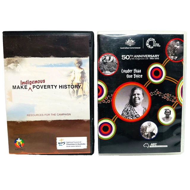 ABORIGINAL DVD BUNDLE Lot Make Indigenous Poverty History Louder Than ...