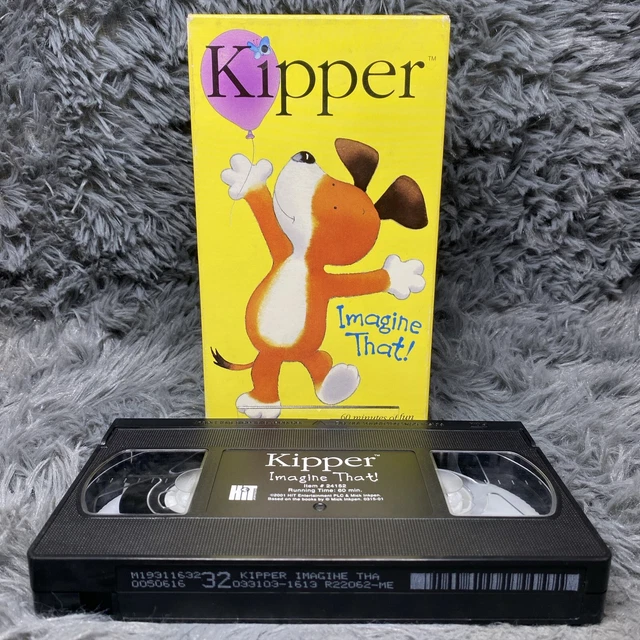 KIPPER IMAGINE THAT! VHS Tape 2002 Canadian Mick Inkpen Animated ...