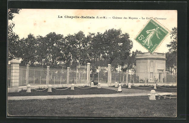 CPA LA CHAPELLE-RABLAIS, Château des Moyeux EUR 2,00 - PicClick FR