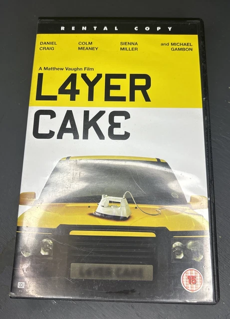LAYER CAKE, on VHS, good condition Ex Rental Copy From Blockbusters £11 ...