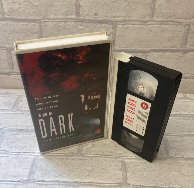 THE DARK VHS video tape PAL horror big box ex-rental vintage 1994 ...