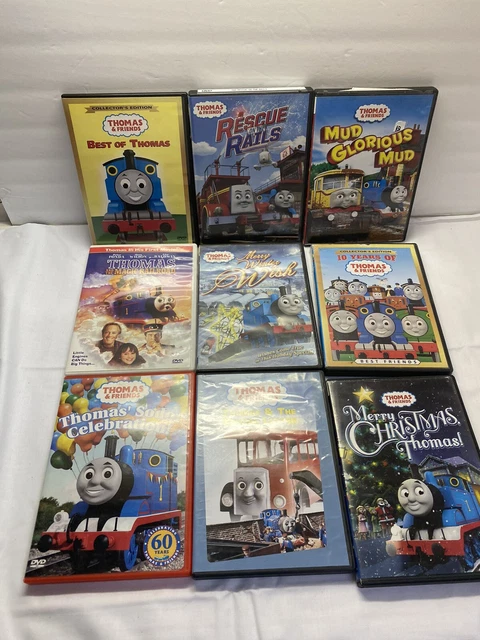 THOMAS THE TANK Engine And Friends Train DVD Lot Of 9 Various Titles £ ...