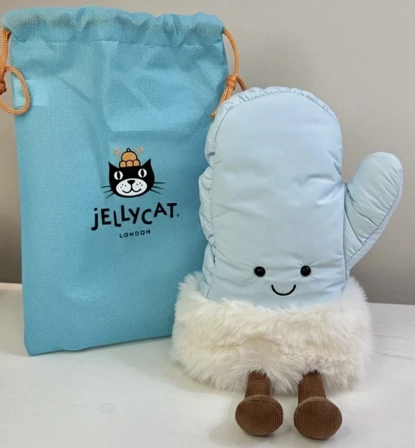 BNWT! RARE JELLYCAT Amuseables Mitten w/ dust bag. Genuine Jellycat ...