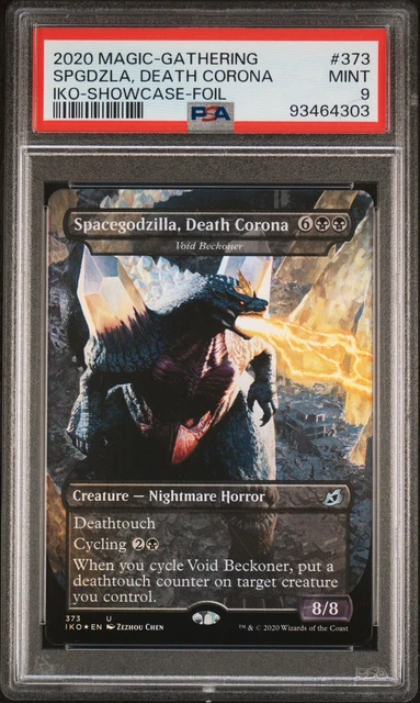 MTG SPACEGODZILLA, DEATH Corona IKO Showcase FOIL PSA 9 EUR 5,03 ...