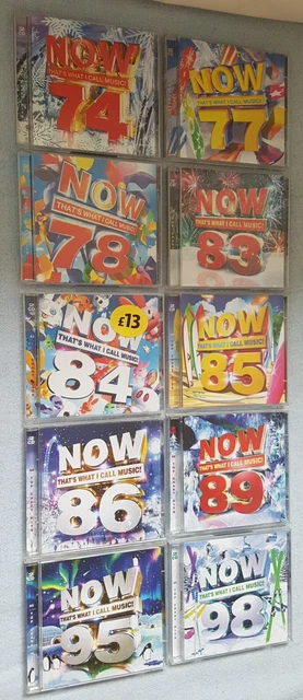 NOW THAT'S WHAT I CALL MUSIC Cd Bundle X 10 EUR 17,80 - PicClick IT