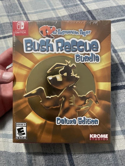 TY THE TASMANIAN Tiger: Bush Rescue Bundle Deluxe Edition - Switch £75. ...