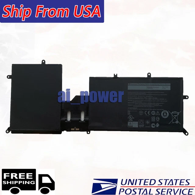 Y9M6F 76WH BATTERY For Alienware M15 R2 P87F 0Y9M6F 8K84V 08K84V ...