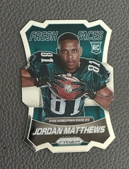 2014 PRIZM FRESH Faces Die Cut Jordan Matthews recrue Philadelphia ...