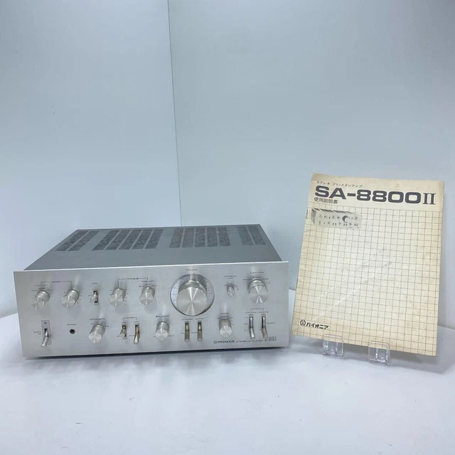 PIONEER SA-8800 II Stereo Integrated Amplifier £300.88 - PicClick UK