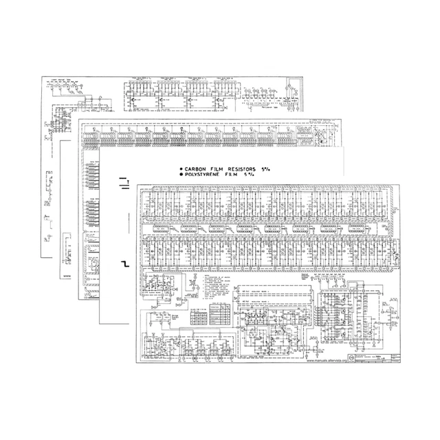 CRB DIAMOND 702 R Schematic Diagrams (Service Manual) Schema Schaltplan PDF EUR 10,00 - PicClick IT