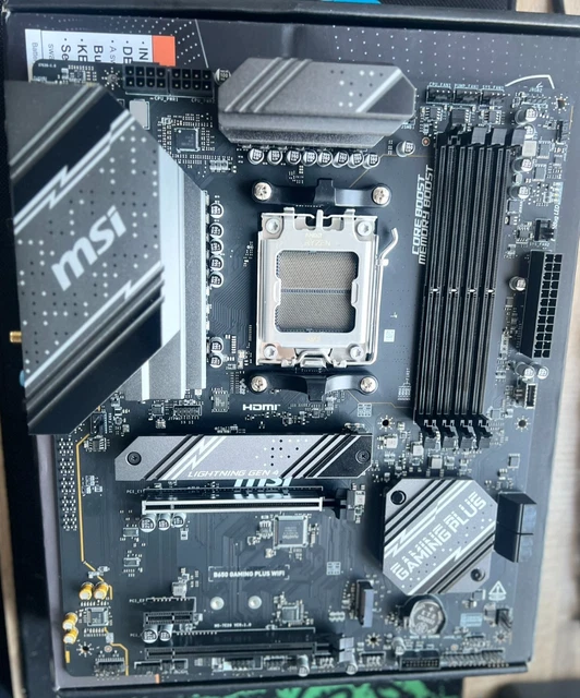 MSI B650 GAMING Plus WIFI AM5 AMD Motherboard ATX MB DDR5 £48.54 ...