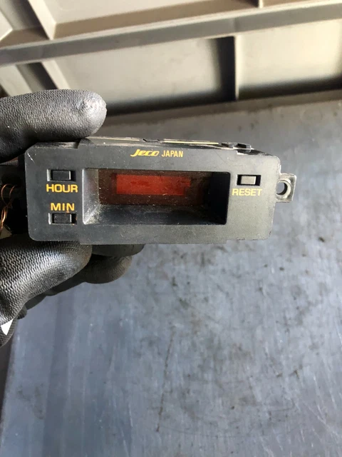 ORIGINAL JECO JAPAN Digital Watch Digital Classic Car Watch 28763 £17. ...