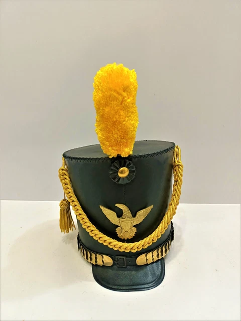 VIRGINIA MILITIA OFFICER Bell Crown Shako Hat £264.10 - PicClick UK