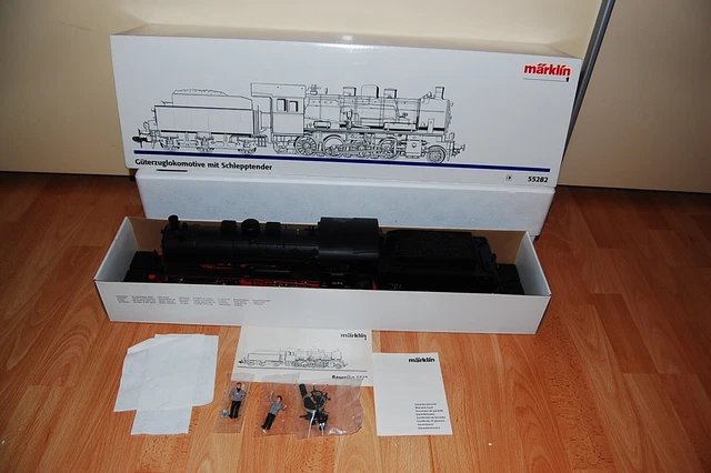 MÄRKLIN 55282 SPUR 1 Eisenbahn Dampflokomotive der DB BN 56 814 OVP EUR ...